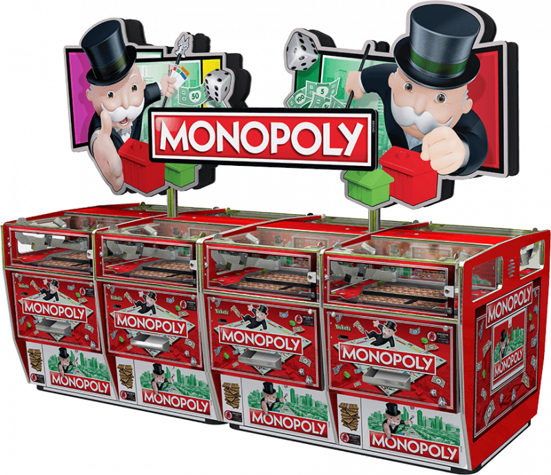 Monopoly 8 Player Pusher | Inspired Entertainment
